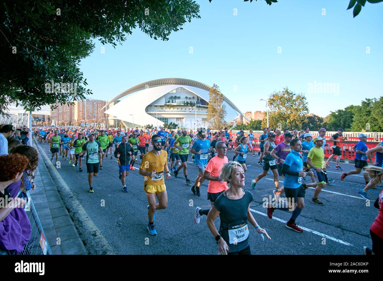 Half marathon valencia hi-res stock photography and images - Alamy