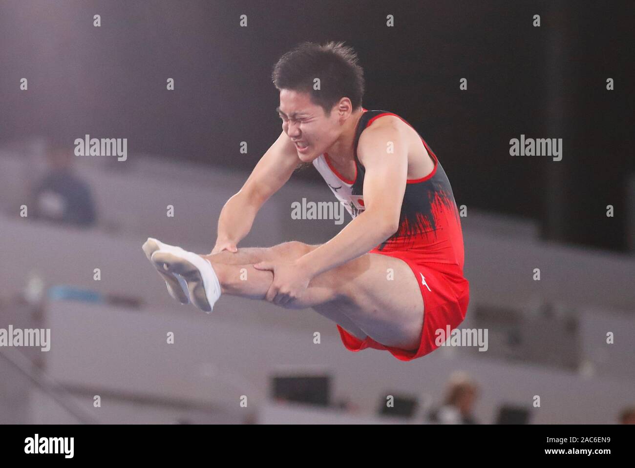 Tokyo, Japan. 29th Nov, 2019. Ryosuke Sakai (JPN) Trampoline : 34th FIG ...