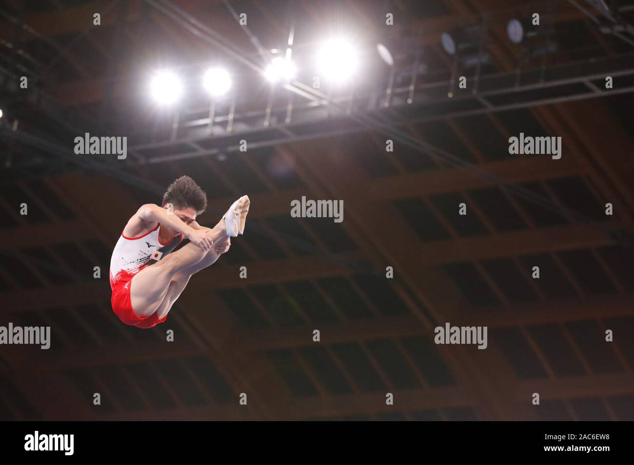 Tokyo, Japan. 30th Nov, 2019. Ryosuke Sakai (JPN) Trampoline : 34th FIG ...