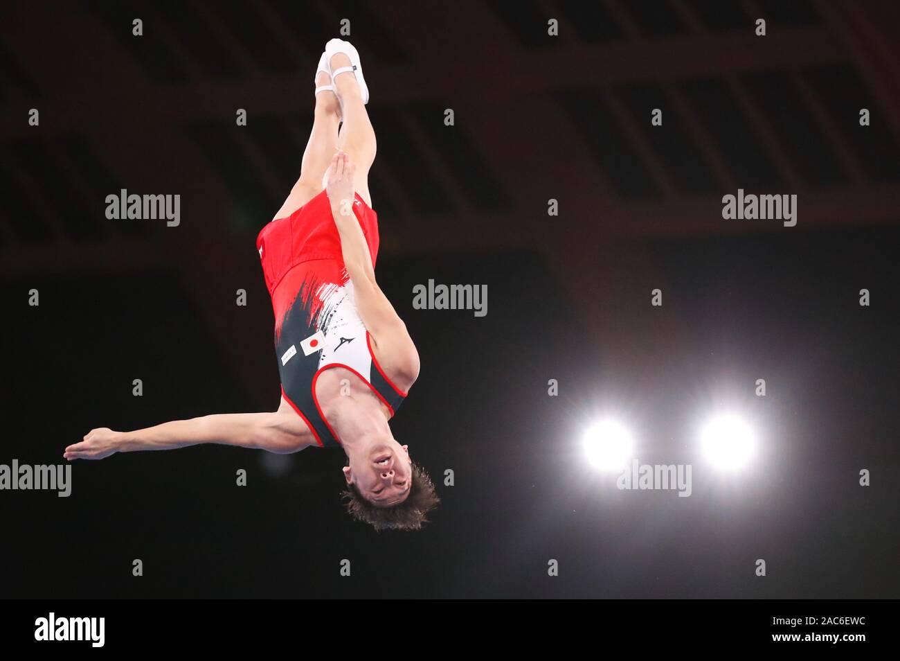 Tokyo, Japan. 30th Nov, 2019. Ryosuke Sakai (JPN) Trampoline : 34th FIG ...