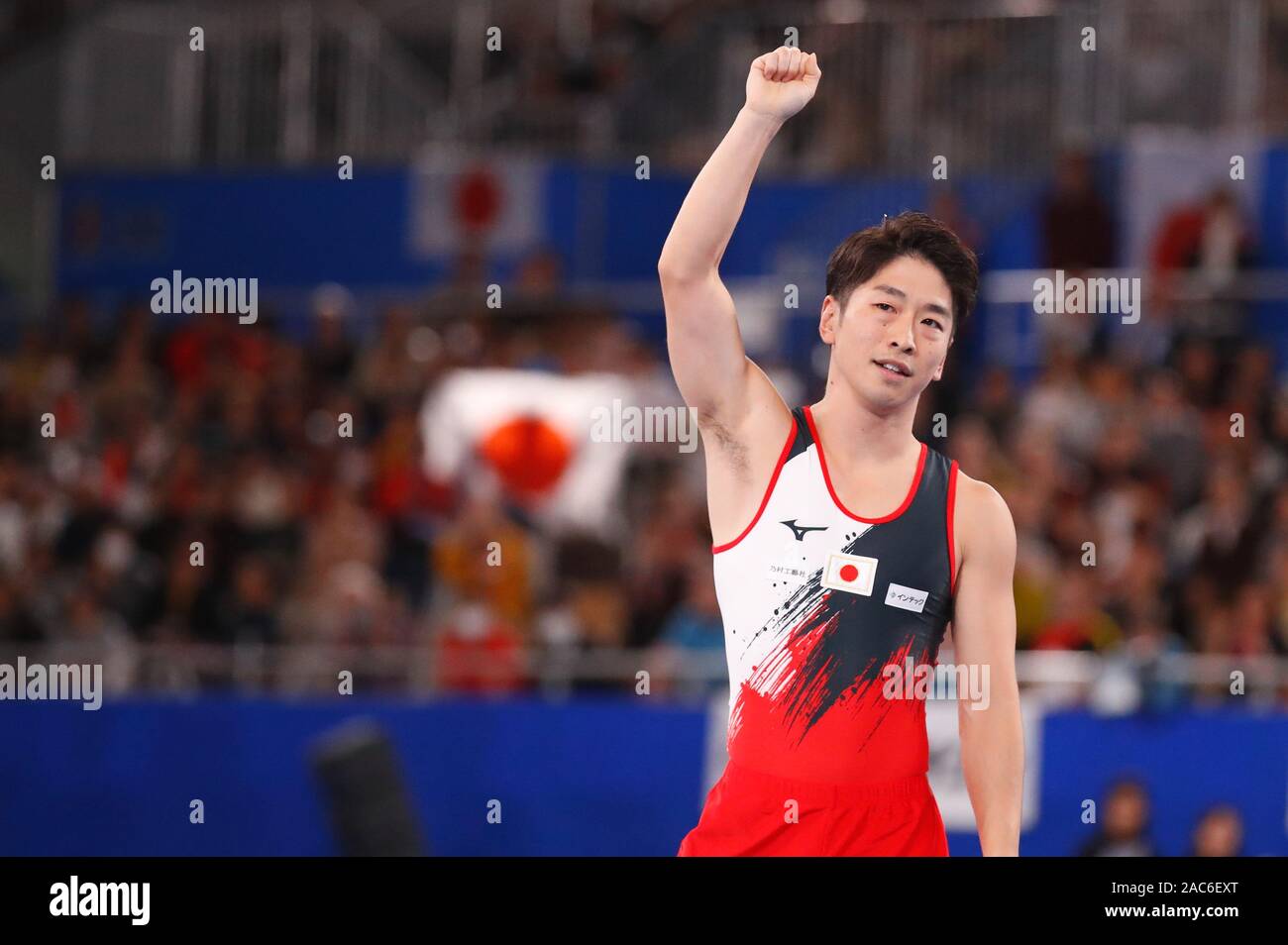 Tokyo, Japan. 30th Nov, 2019. Ryosuke Sakai (JPN) Trampoline : 34th FIG ...