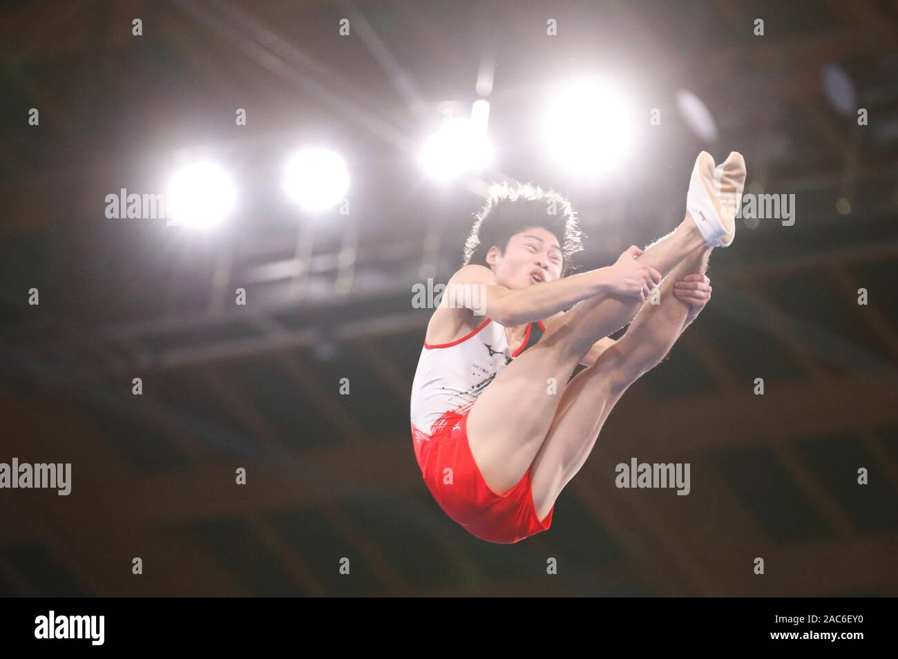 Tokyo, Japan. 30th Nov, 2019. Ryosuke Sakai (JPN) Trampoline : 34th FIG ...