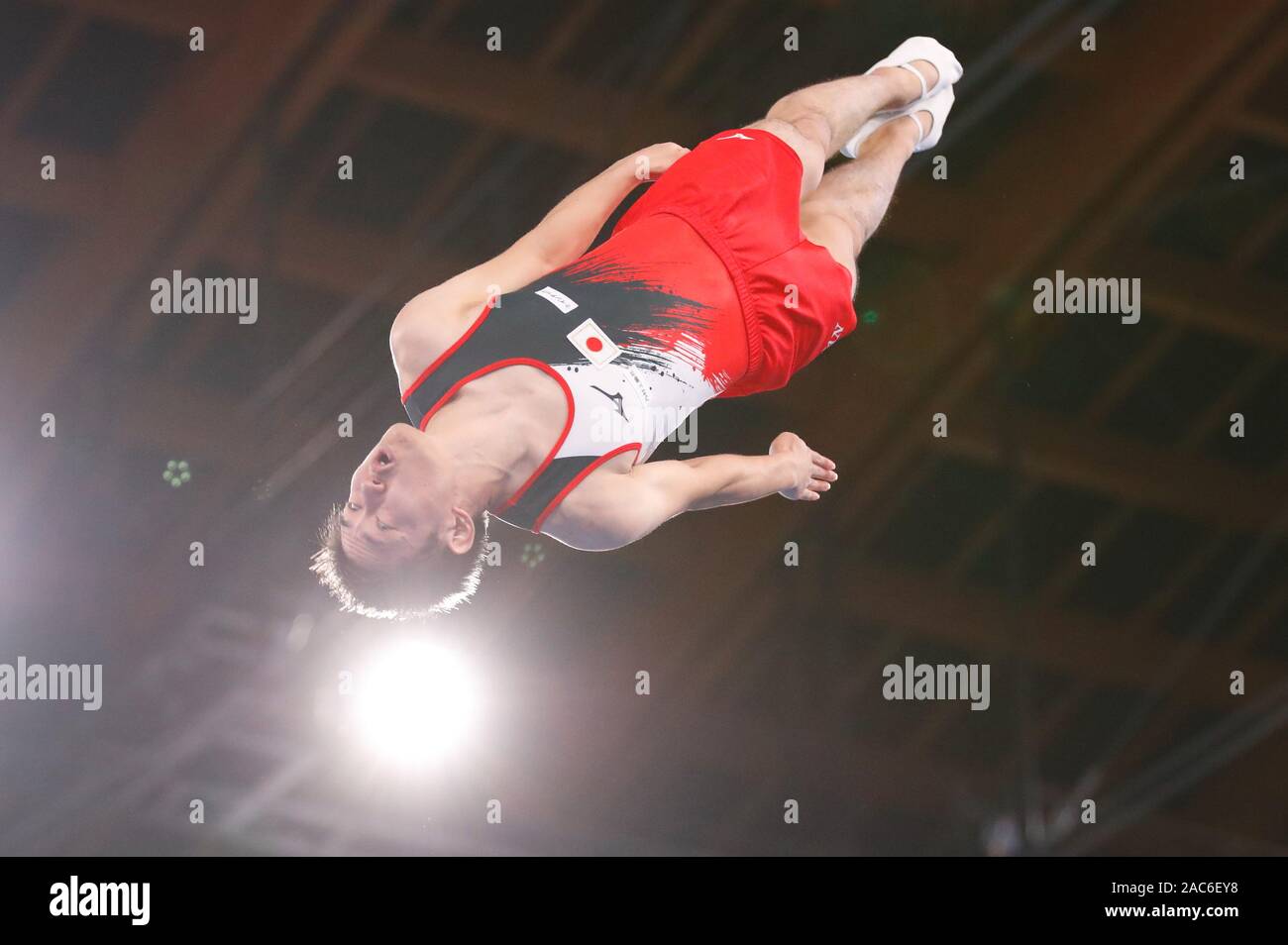 Tokyo, Japan. 30th Nov, 2019. Ryosuke Sakai (JPN) Trampoline : 34th FIG ...