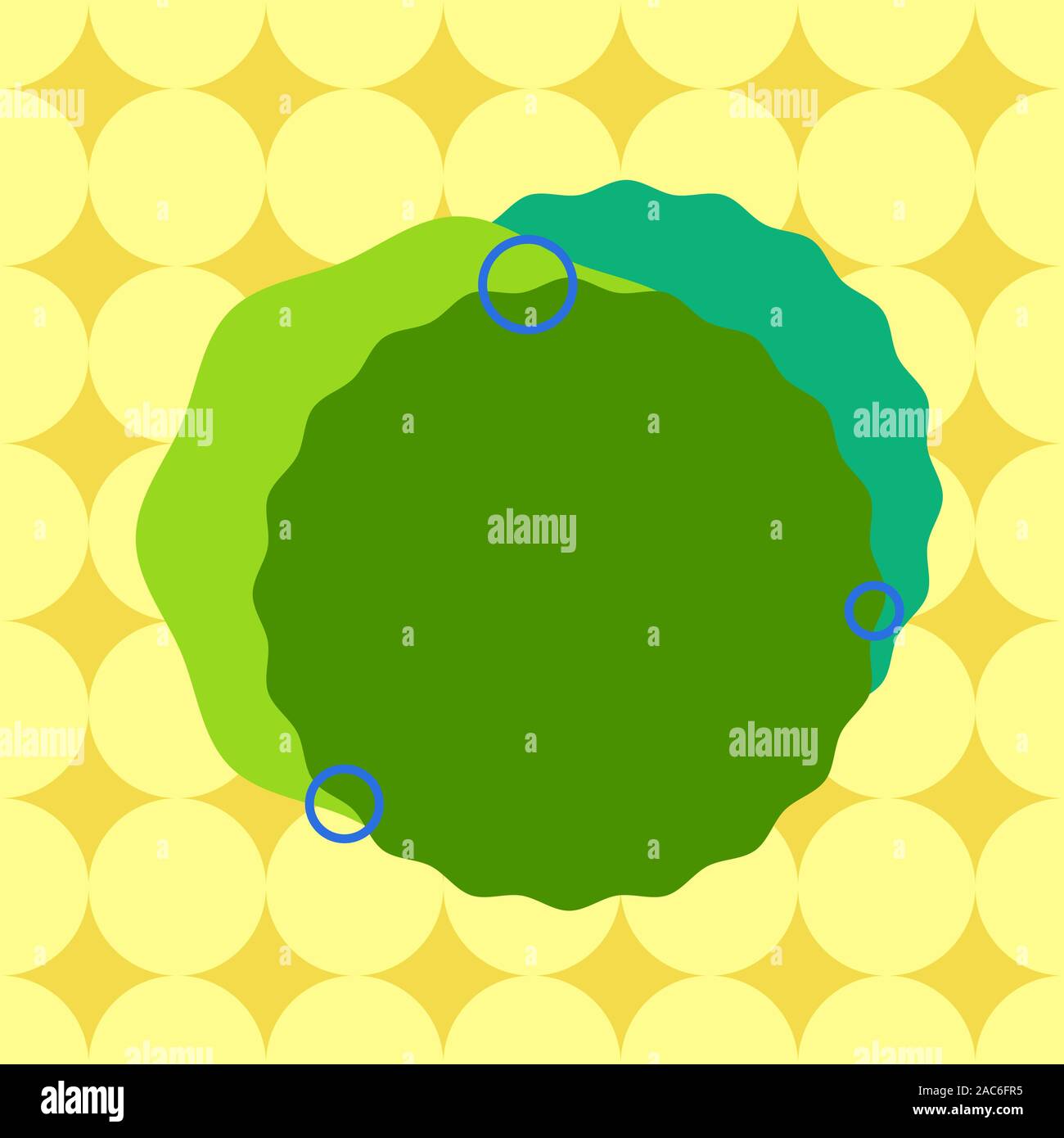 Asymmetrical uneven shaped format pattern object outline multicolour ...