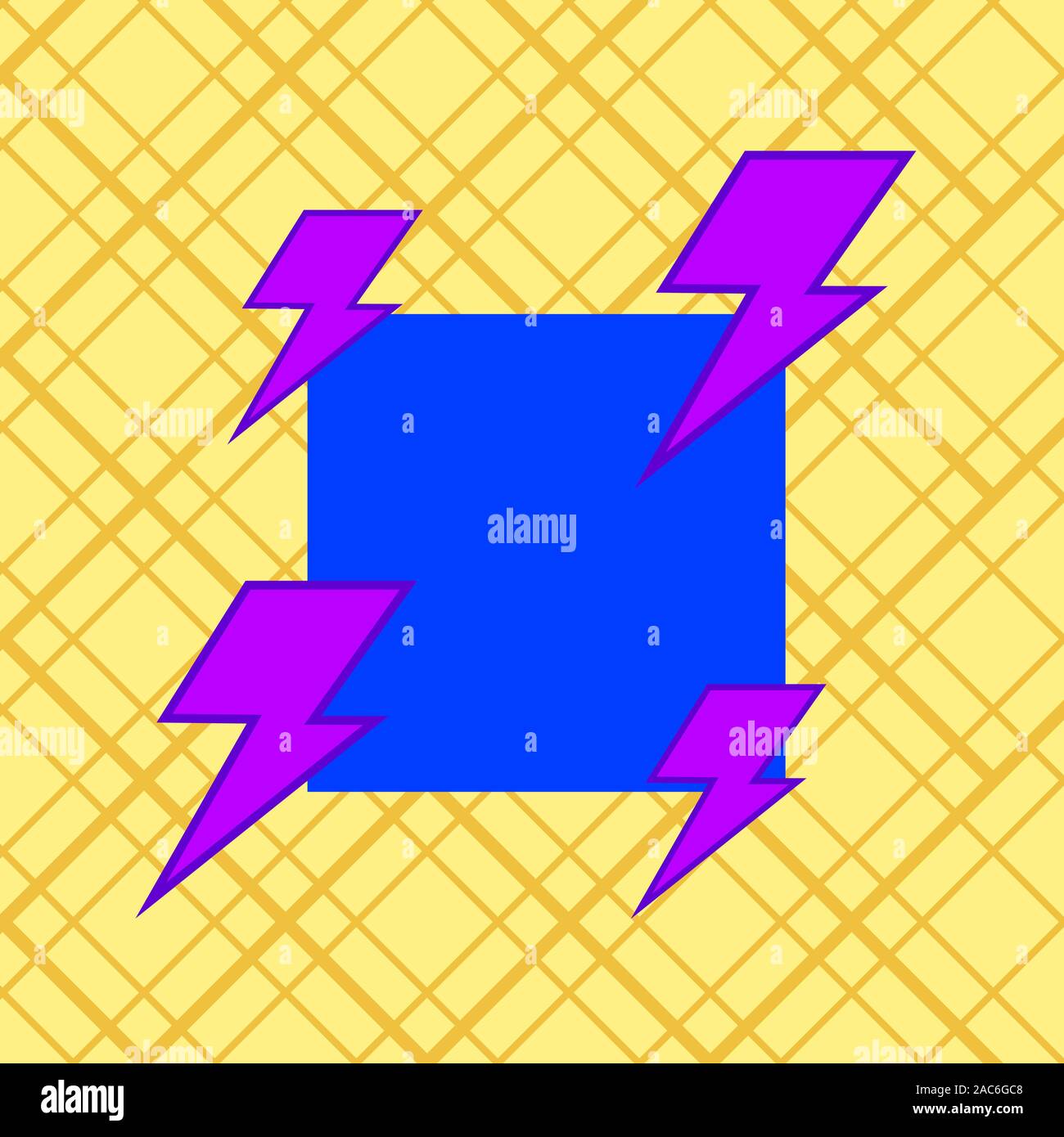 Asymmetrical uneven shaped format pattern object outline multicolour ...