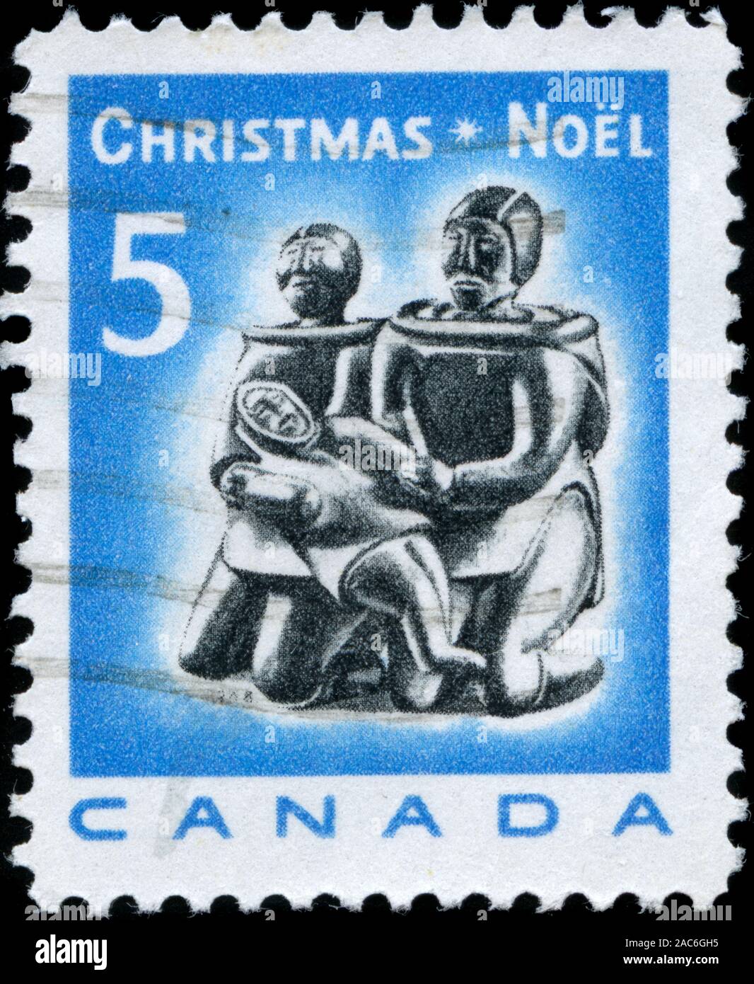 Christmas Stamp Canadian Stamp High Resolution Stock Photography and ...