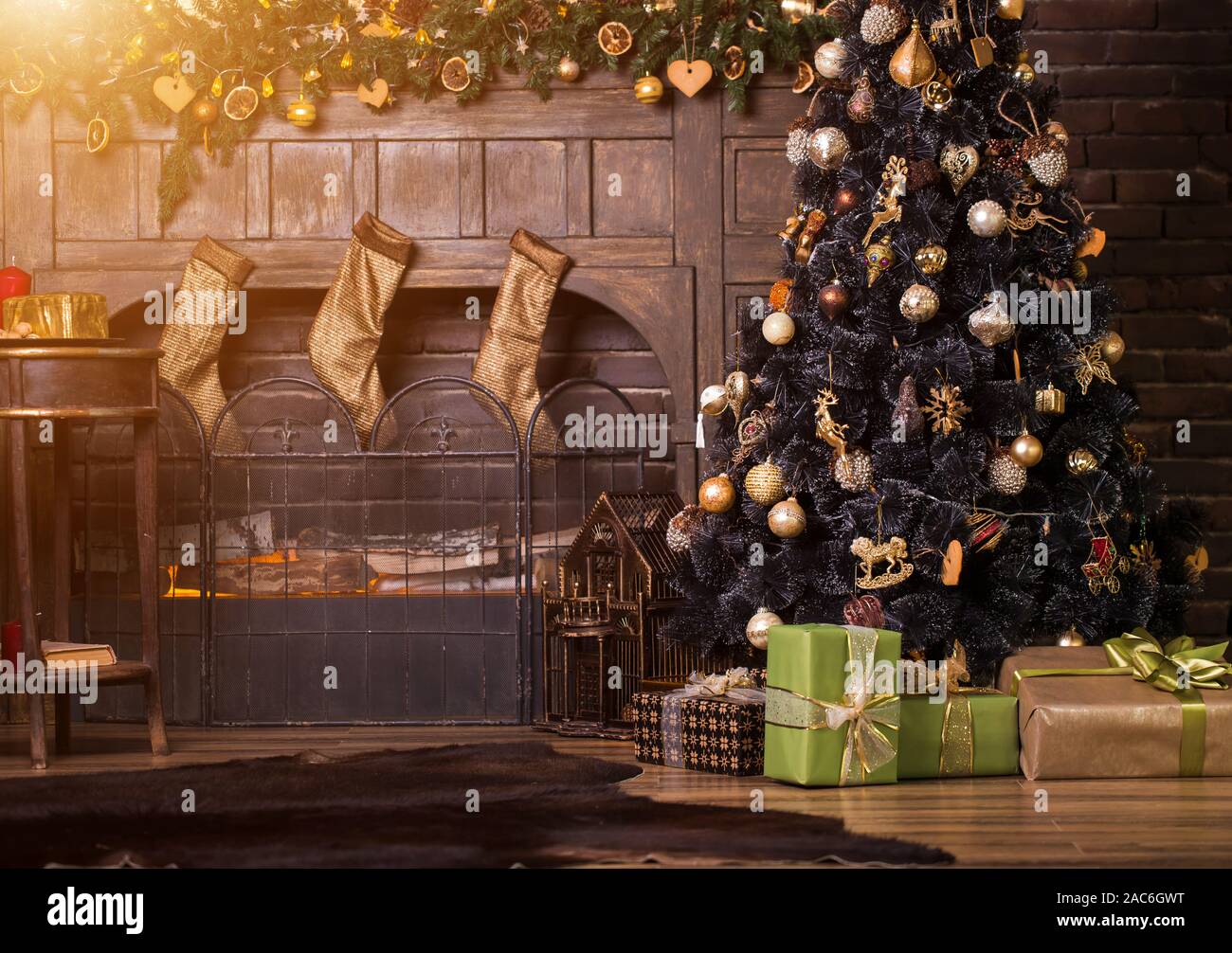 Holdiay table hi-res stock photography and images - Alamy