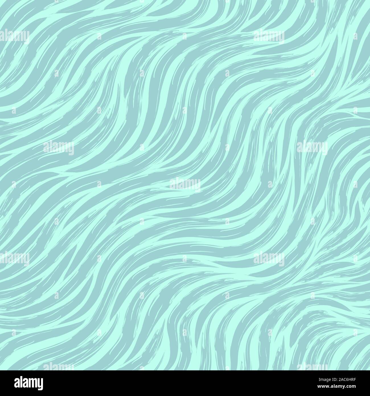 Seamless vector pattern of diagonal turquoise stripes on a blue ...