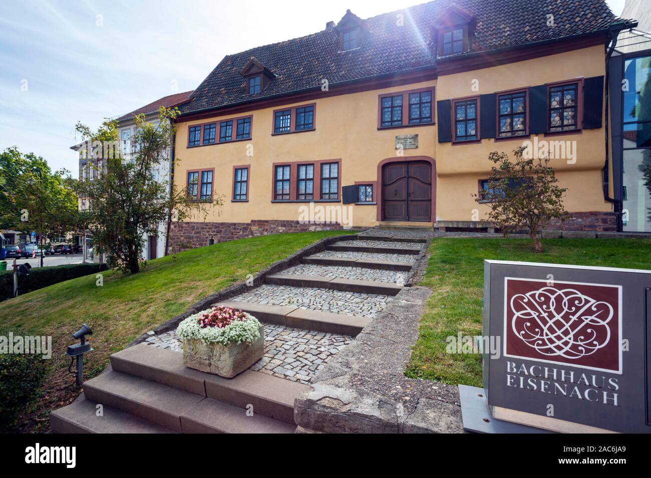 The Bach House in Eisenach Stock Photo - Alamy