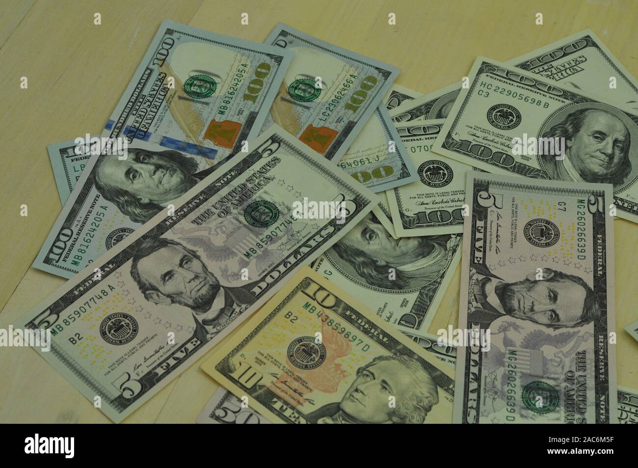U.S. dollars. 100 dollars Texture of hundred dollar bills Stock Photo ...