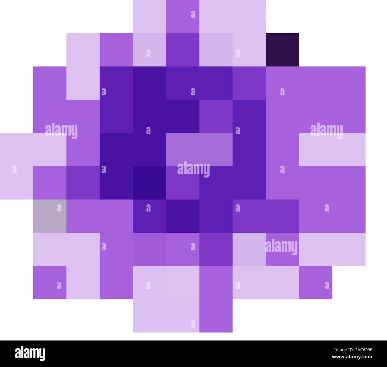 Single flower in purple color illustration Stock Vector Image & Art - Alamy