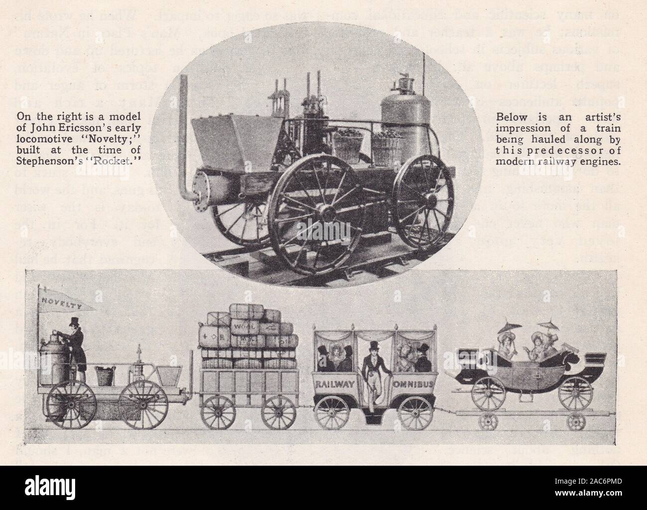 'John Ericsson' - A Pioneer of the Screw Propeller Stock Photo - Alamy