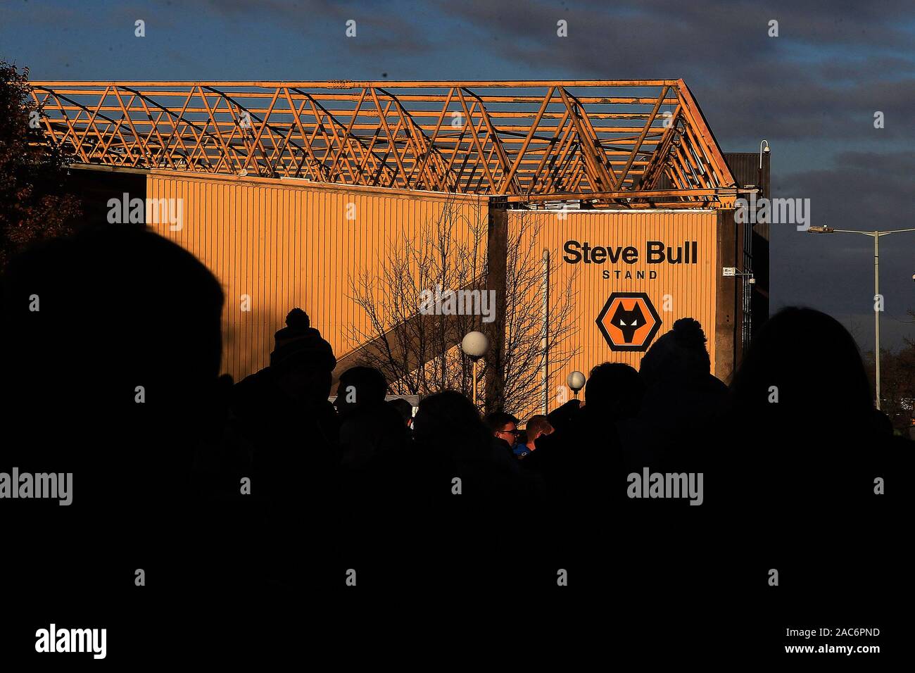 Molineux steve bull stand hi-res stock photography and images - Alamy