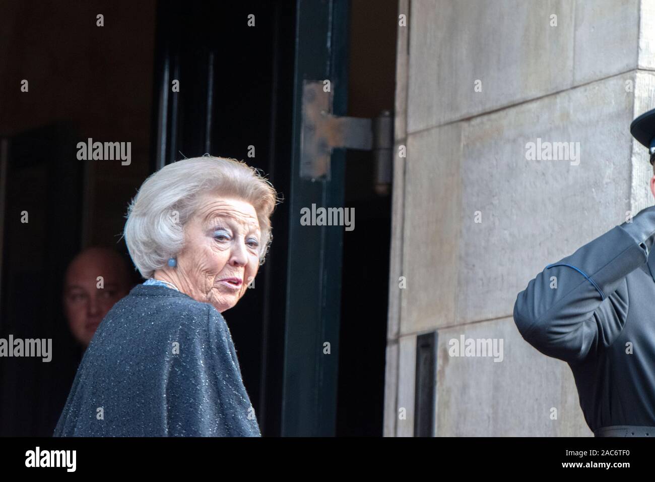Princess Beatrix Arriving For The Erasmus Price Amsterdam The ...