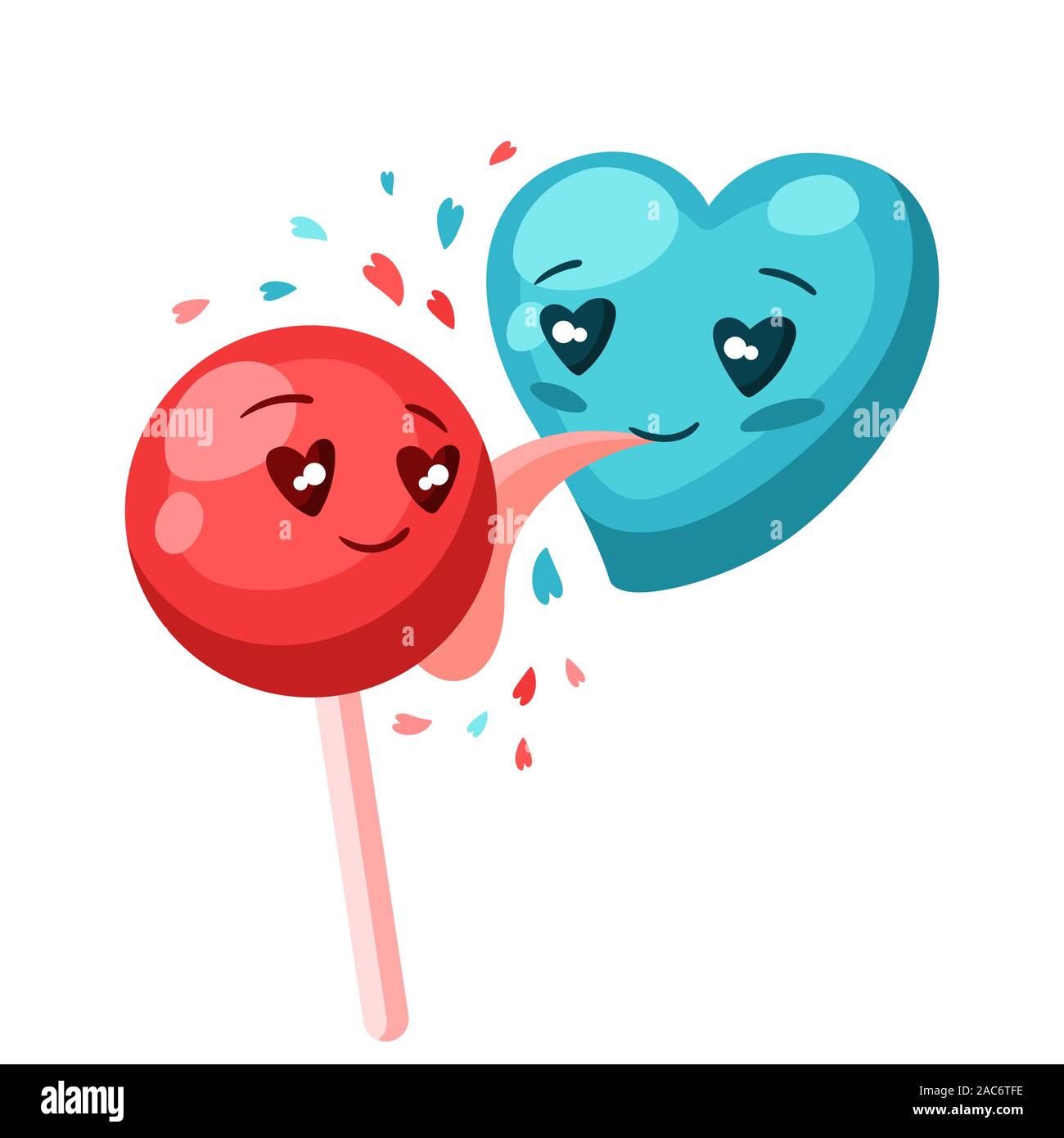 Kawaii candy cane Cut Out Stock Images & Pictures - Alamy