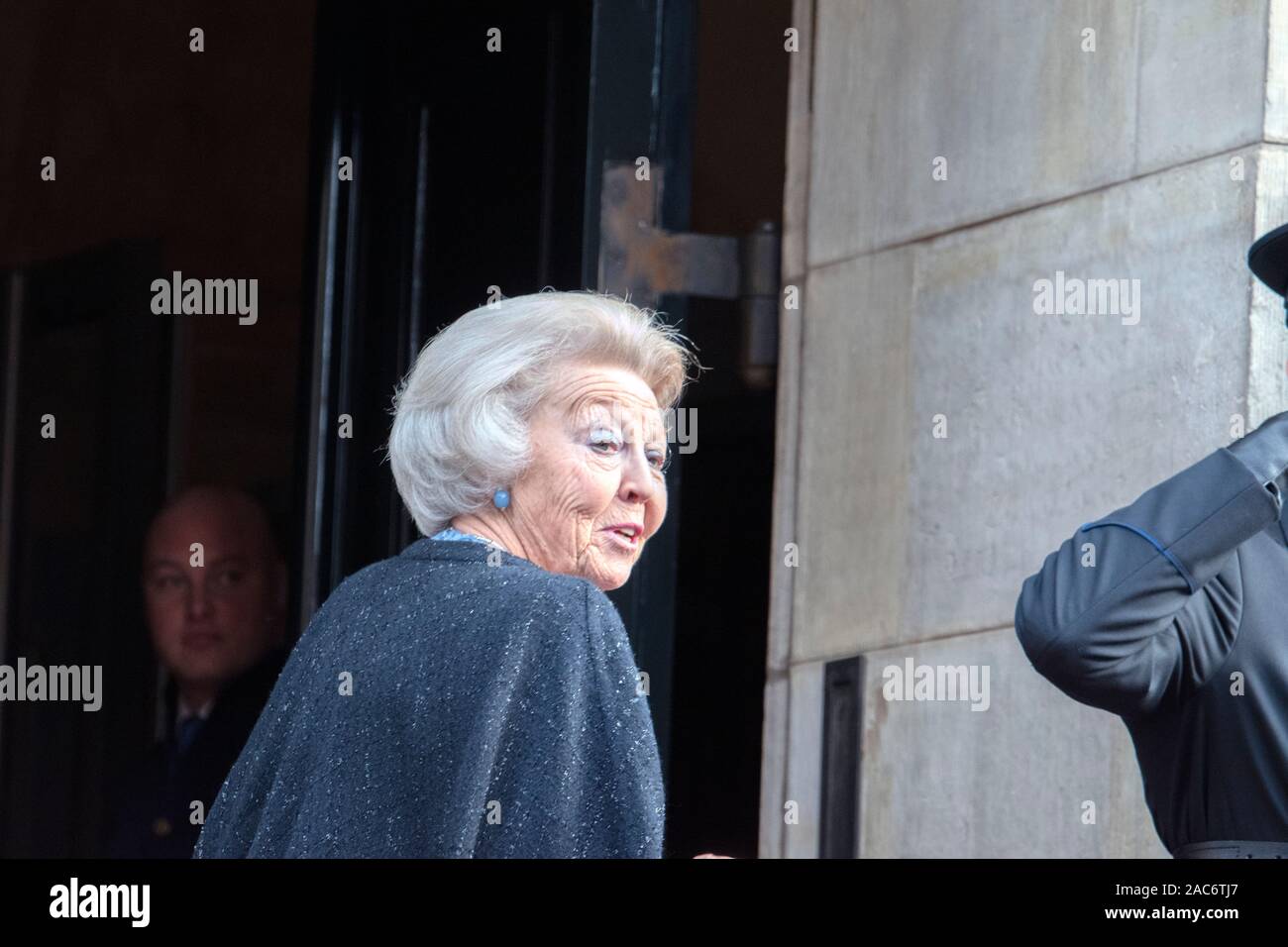 Princess Beatrix Arriving For The Erasmus Price Amsterdam The ...