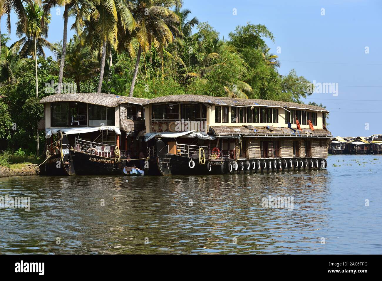 Kochin, India - 15th November 2019:Traditional Kettu house boat of ...