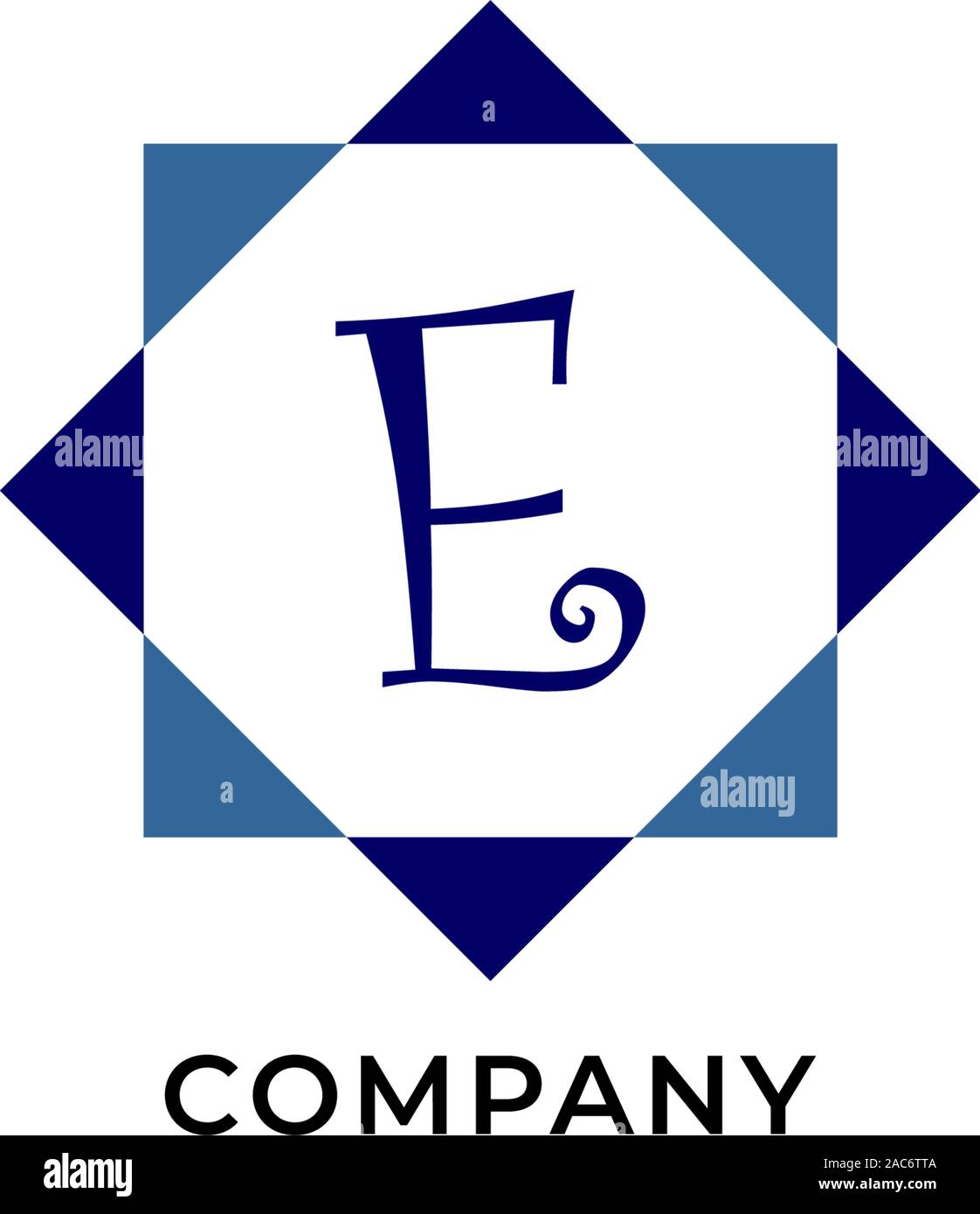 Letter E Alphabetic Logo Design Template, Development company Logo ...