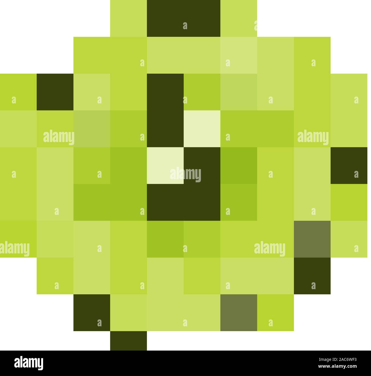 Single flower in green color illustration Stock Vector Image & Art - Alamy