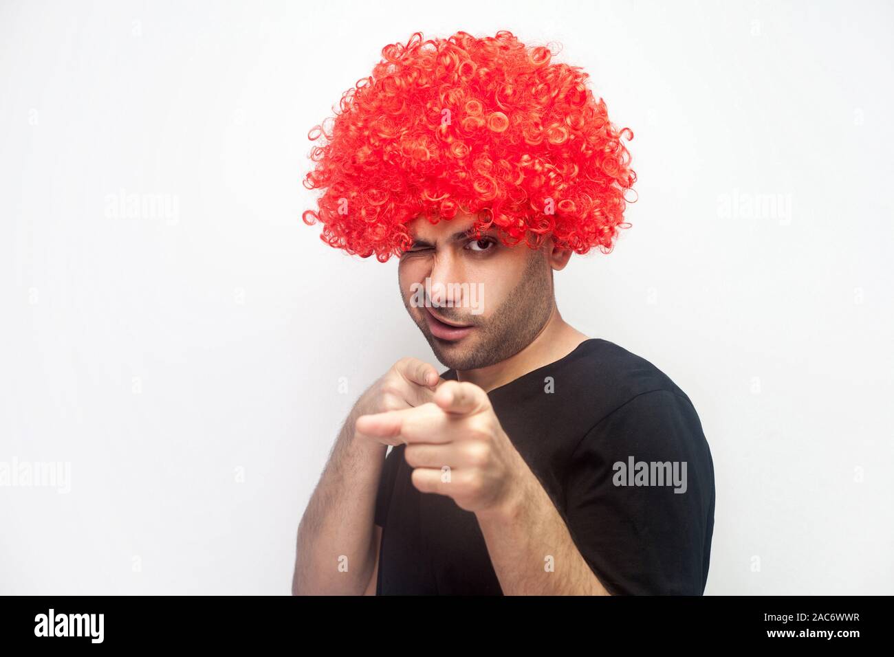 Pointing clown hi-res stock photography and images - Alamy