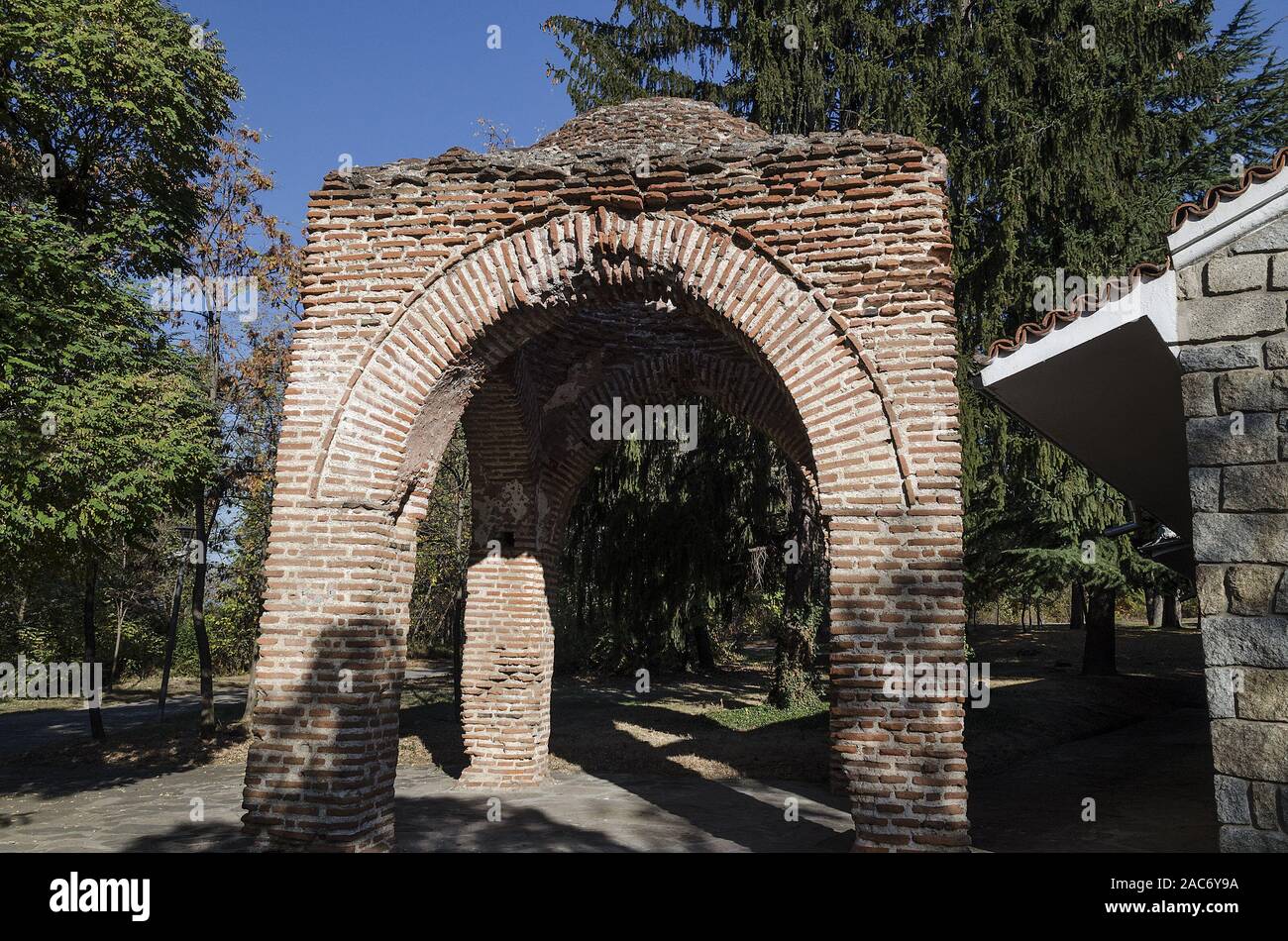 The tourism in Bulgaria-Thracian Tomb of Kazanlak Stock Photo - Alamy
