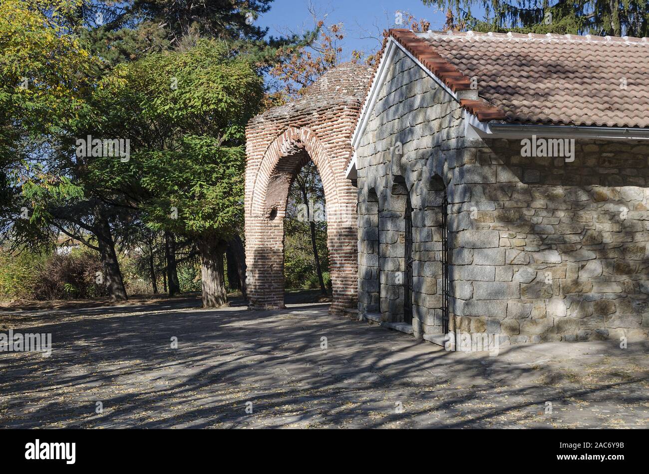 The tourism in Bulgaria-Thracian Tomb of Kazanlak Stock Photo - Alamy