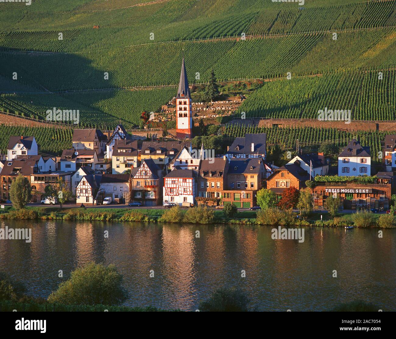 Zell-Merl an der Mosel Stock Photo - Alamy