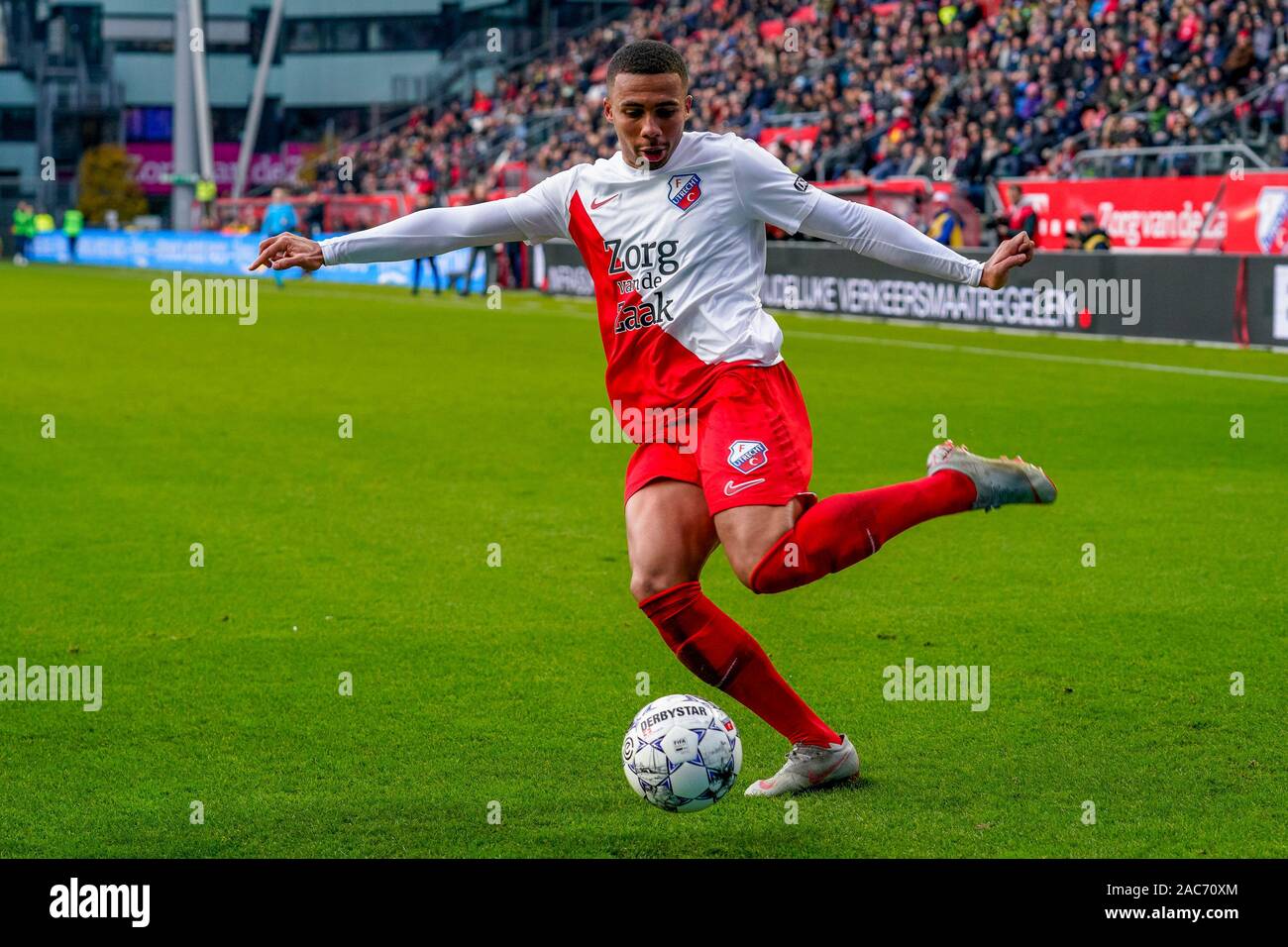 UTRECHT, Netherlands. 01st Dec, 2019. football, FC Utrecht Galgenwaard ...