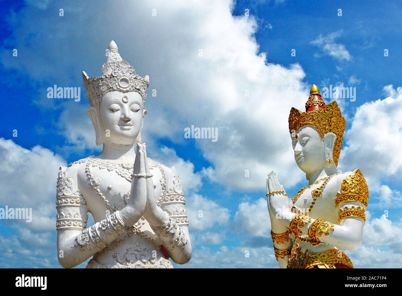 God of sky gott des himmels thailand china mai skulptur hi-res stock ...