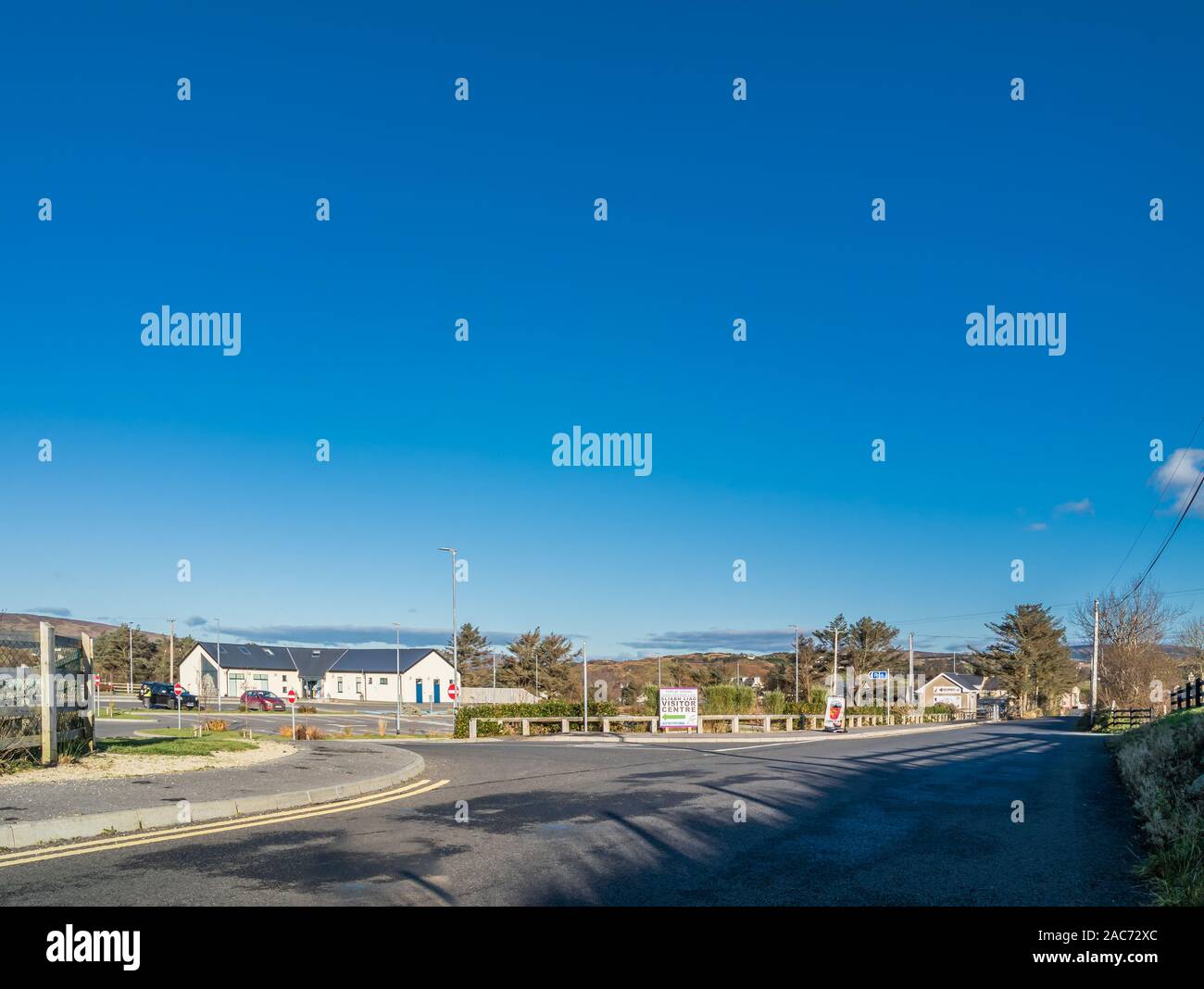 TEELIN, COUNTY DONEGAL / IRELAND - NOVEMBER 29 2019 : Sliabh Liag ...