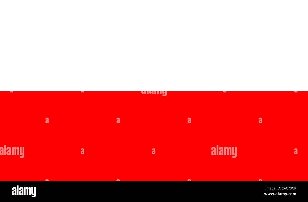 Nationalfahne, Flagge von Polen, Osteuropa, Europa Stock Photo - Alamy