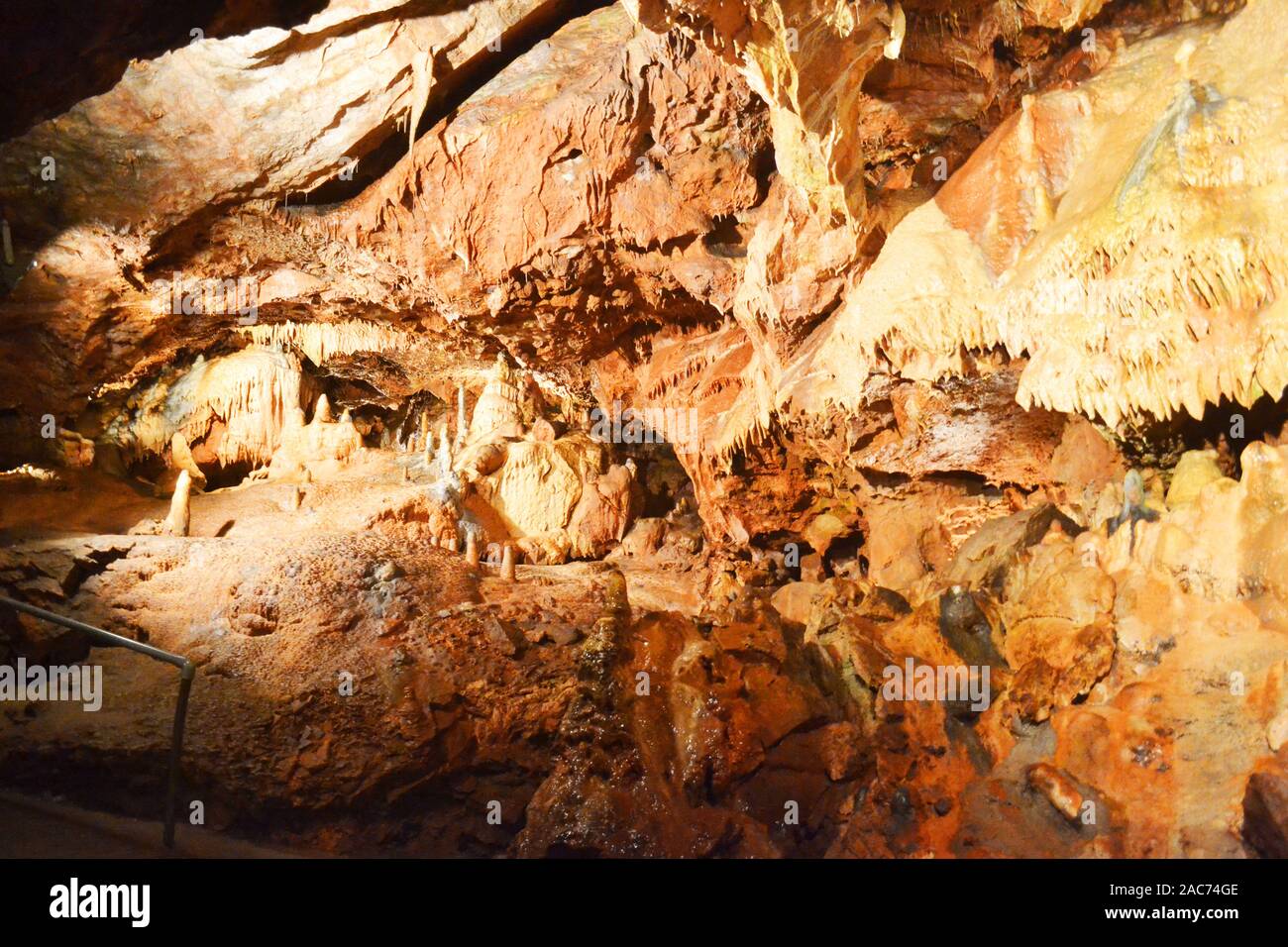 Kents Cavern, a cave system in Torquay, Devon, England, UK Stock Photo ...