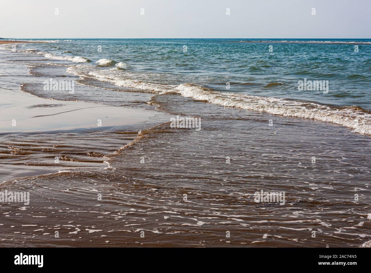 Normandy, France. Omaha Beach. Dog Green Sector. Landing of American ...