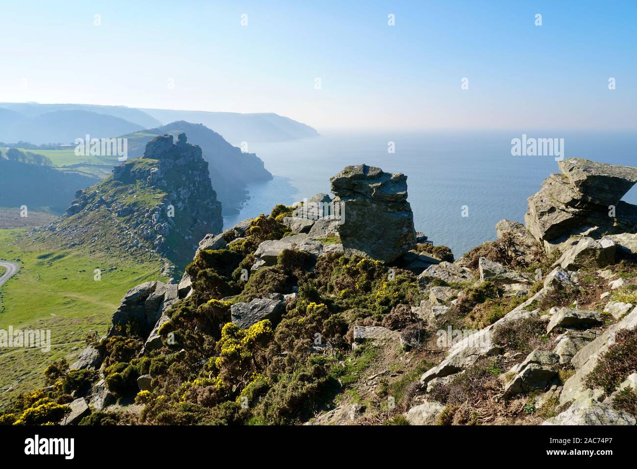 Valley of the rocks hi-res stock photography and images - Alamy