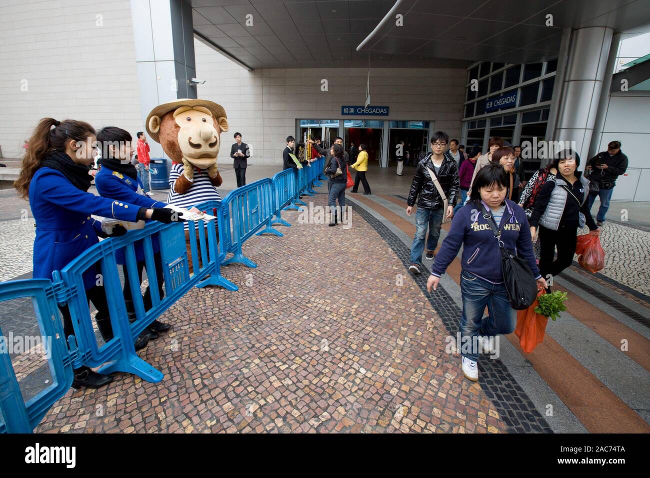 Border macau immigration hi-res stock photography and images - Alamy