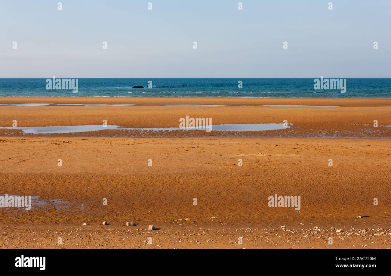 Normandy, France. Omaha Beach. Dog Green Sector. Landing of American ...