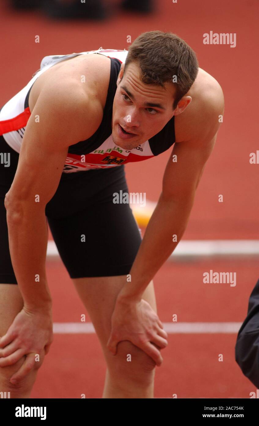 Olympic Stadium Munich Germany 6.8.2002, European Athletics Championships, Ingo SCHULTZ (GER ...