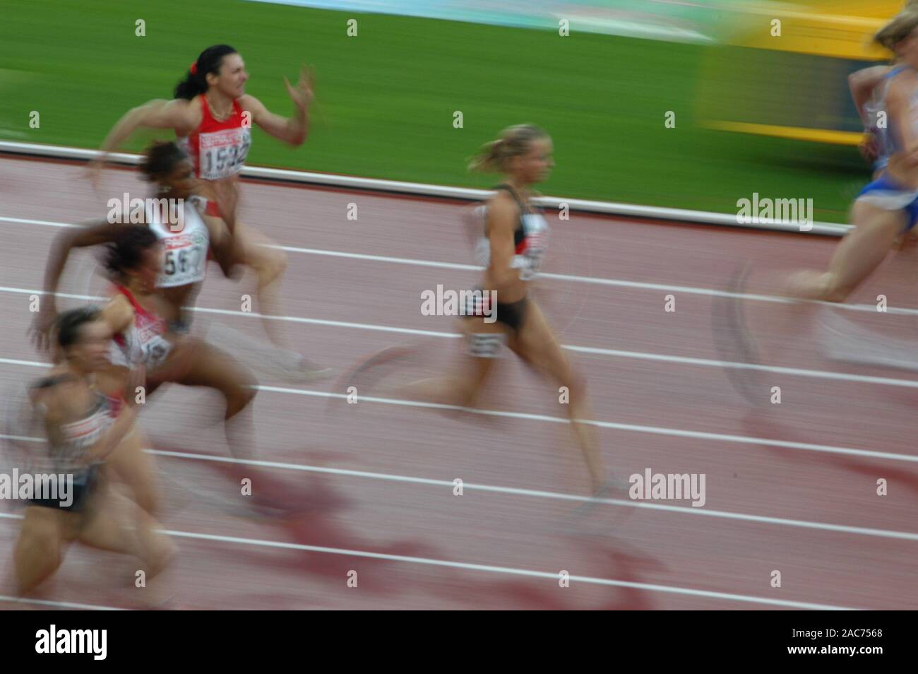 Female sprinters championships hi-res stock photography and images - Alamy