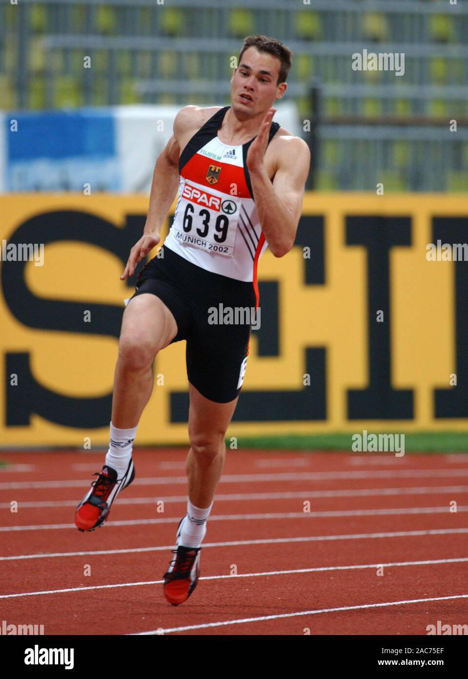 Olympic Stadium Munich Germany 7.8.2002, European Athletics Championships, INGO SCHULTZ (GER ...