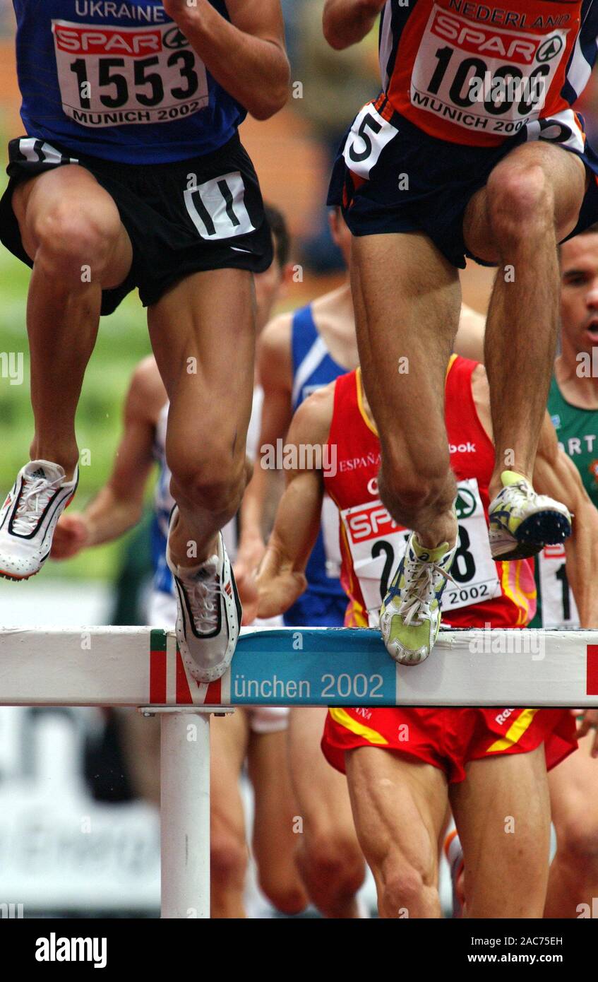 Olympic Stadium Munich Germany 7.8.2002, European Athletics ...