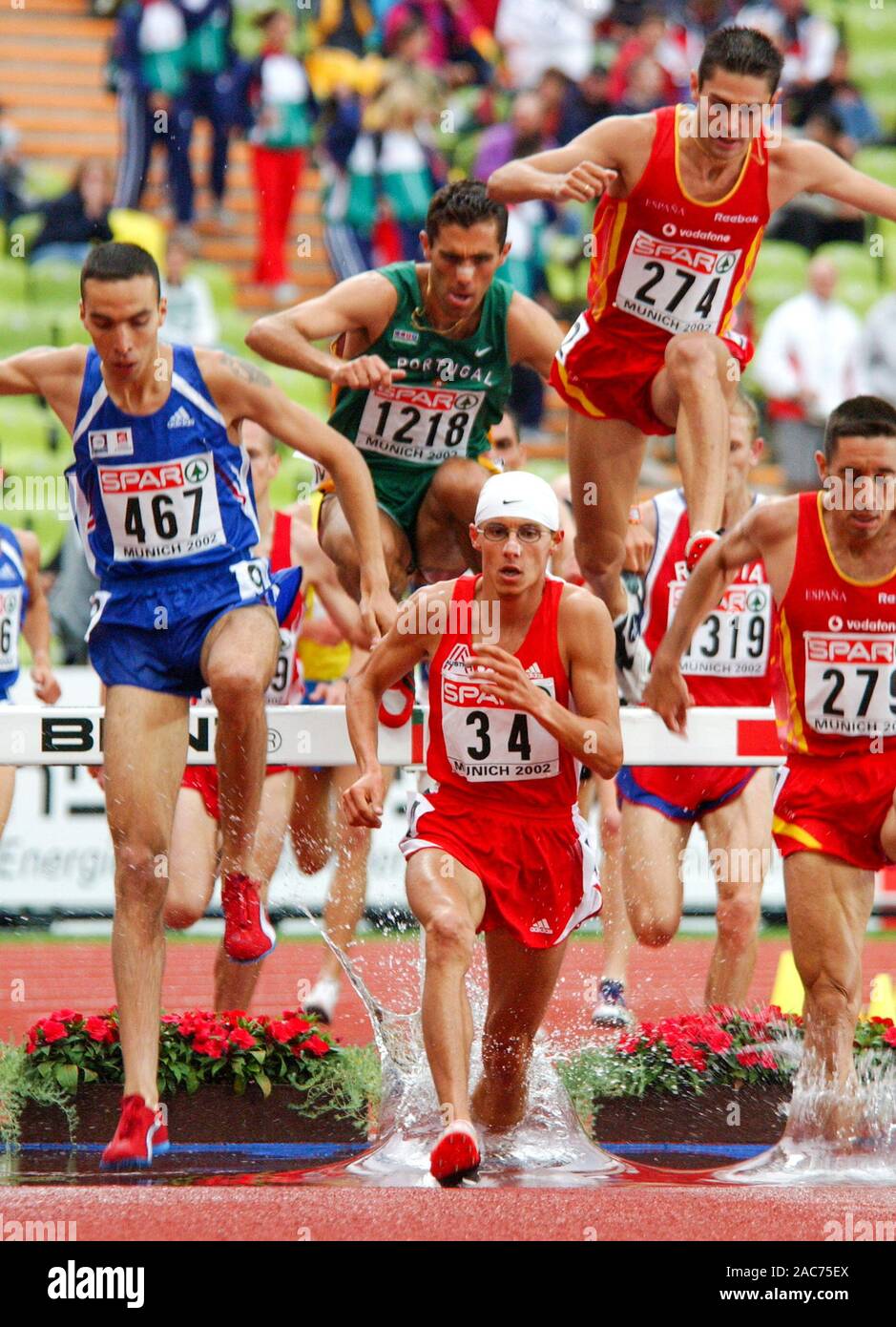 Olympic Stadium Munich Germany 7.8.2002, European Athletics ...