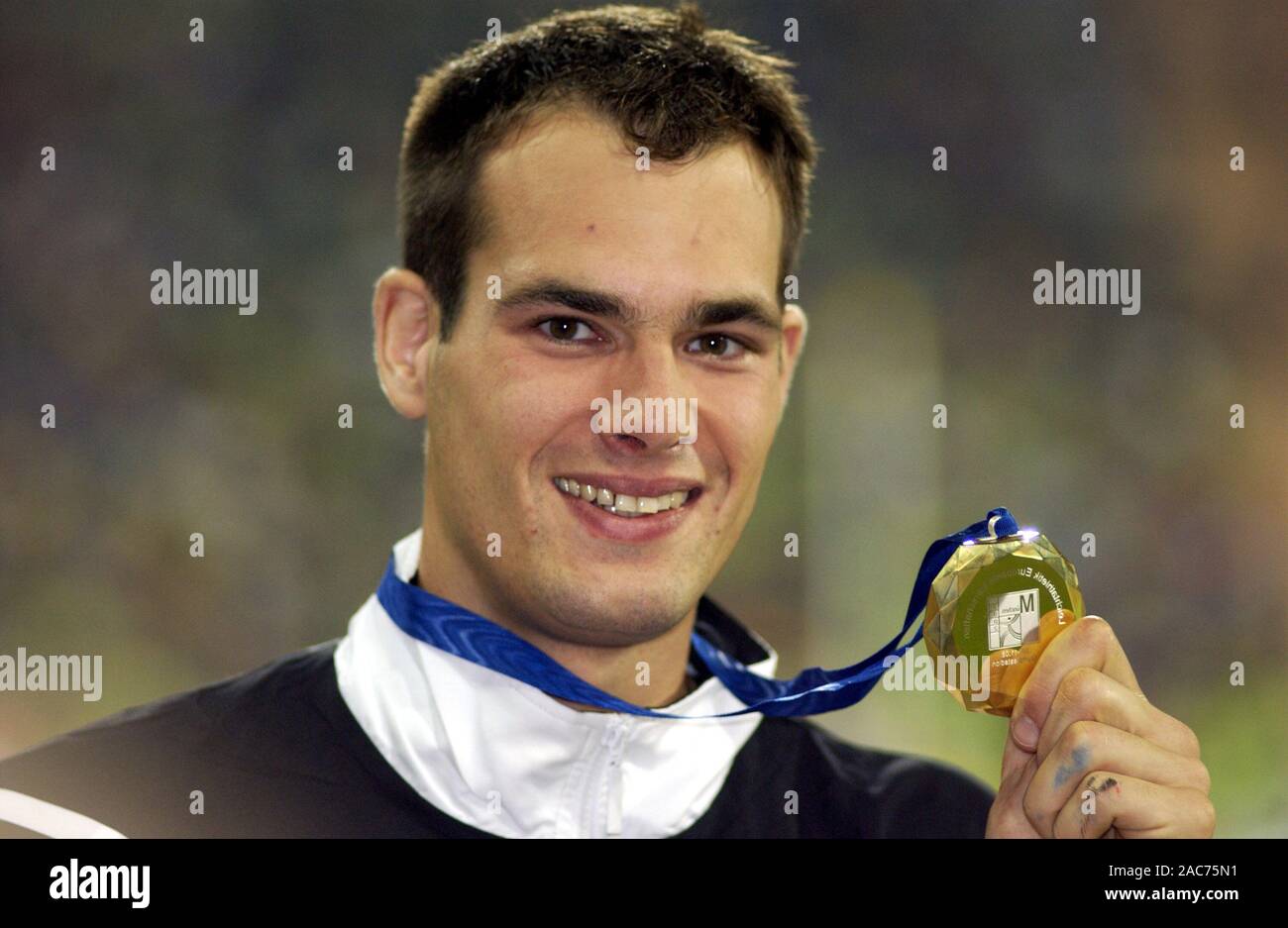 Olympic Stadium Munich Germany 8.8.2002, European Athletics Championships, INGO SCHULTZ (GER ...