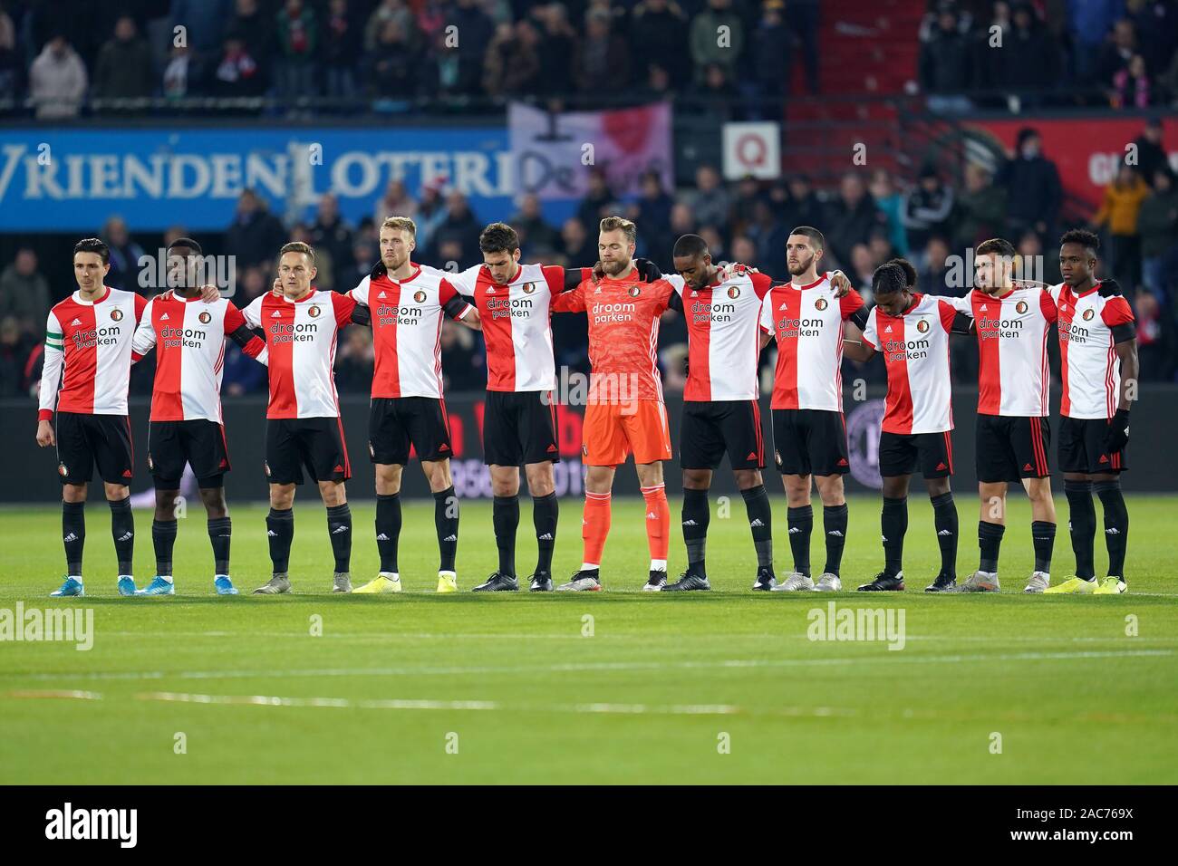 Rotterdam, Netherlands. 01st Dec, 2019. ROTTERDAM - Feyenoord - PEC ...