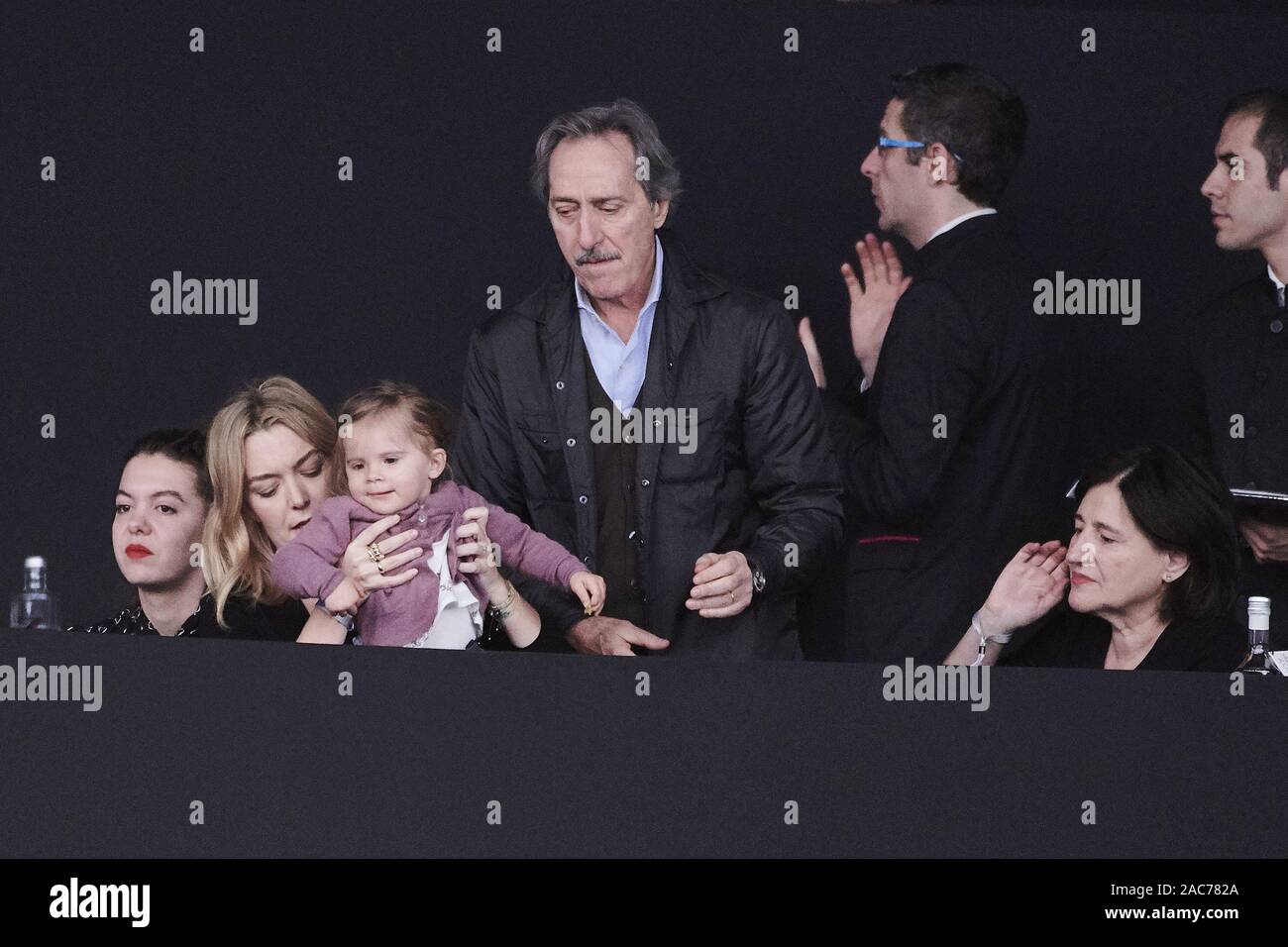 December 1, 2019, Madrid, Madrid, Spain: Marta Ortega, Carlos Torretta ...