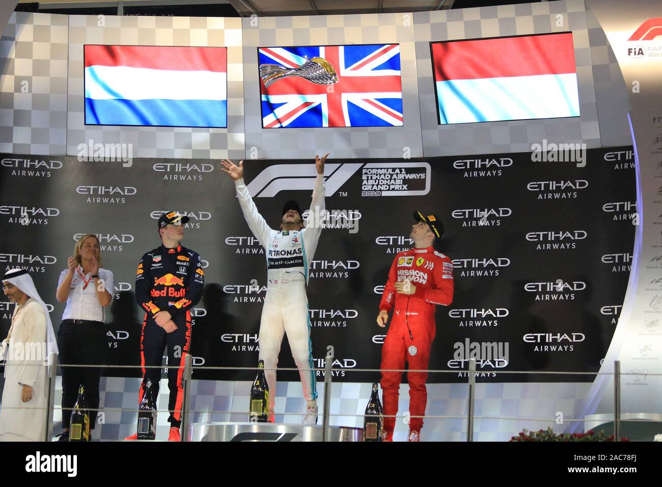 Abu Dhabi, United Arab Emirates. 1st December 2019; Yas Marina Circuit ...