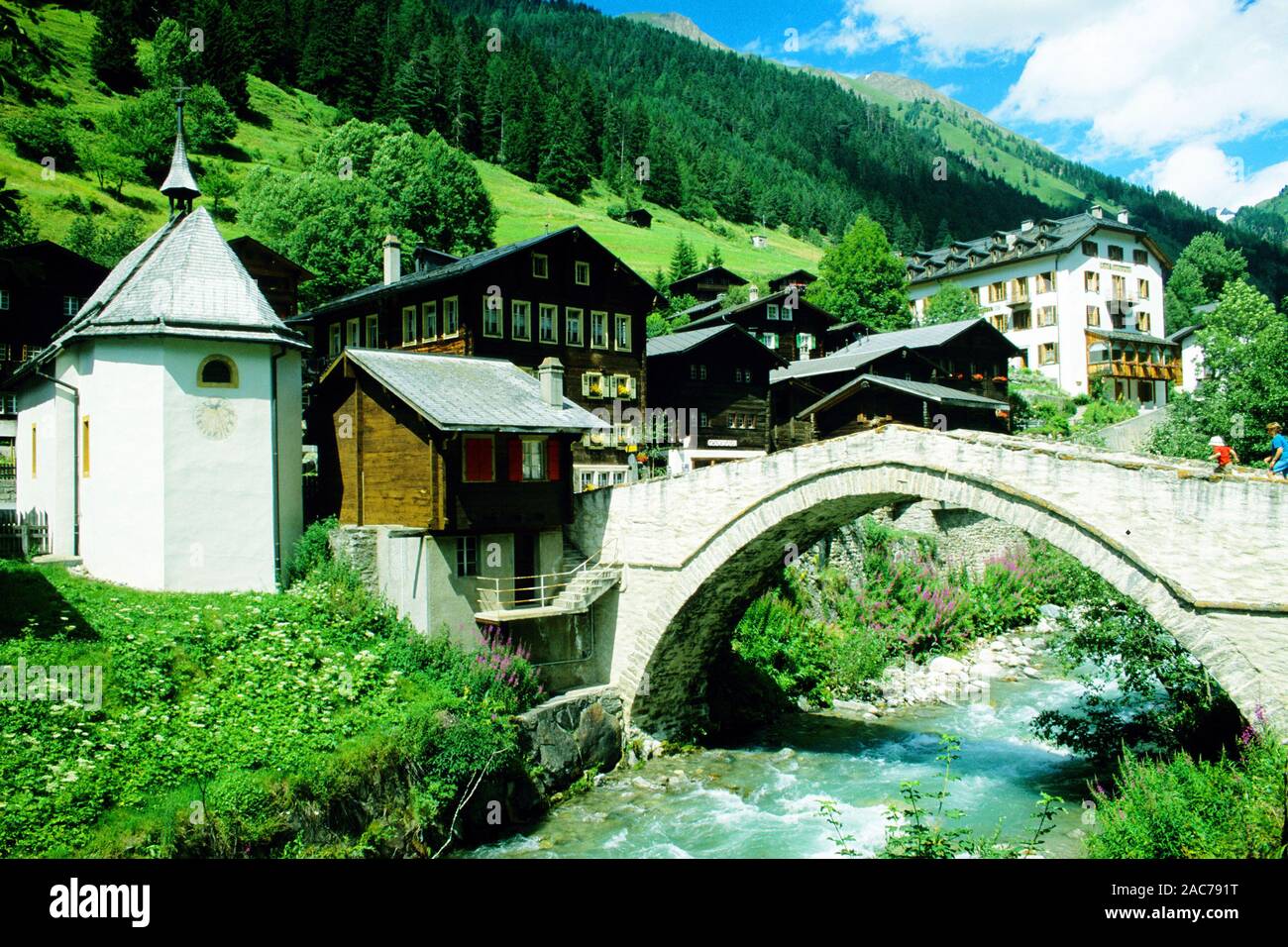Walliser landschaft hi-res stock photography and images - Alamy
