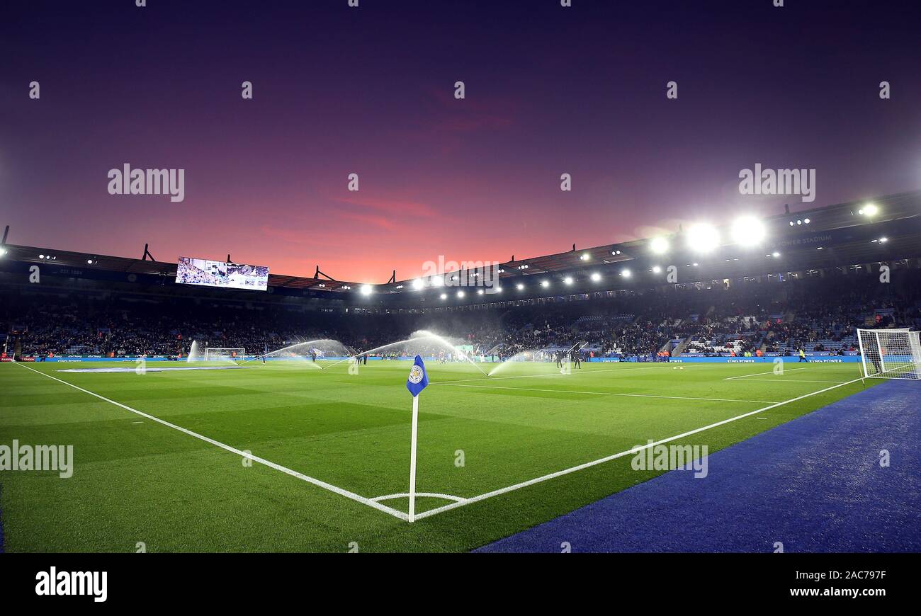 A general view of the pitch ahead of the Premier League match at The ...