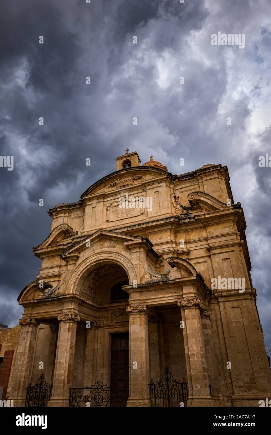 Church of St Catherine of Italy in Valletta, Malta, Baroque Church ...