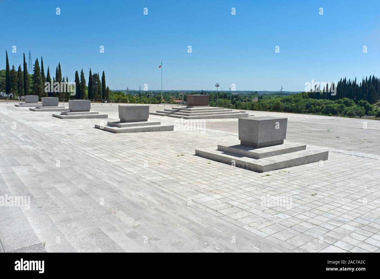 29, june 2019 - Gorizia, Italy - The Redipuglia War Memorial: (Sacrario ...