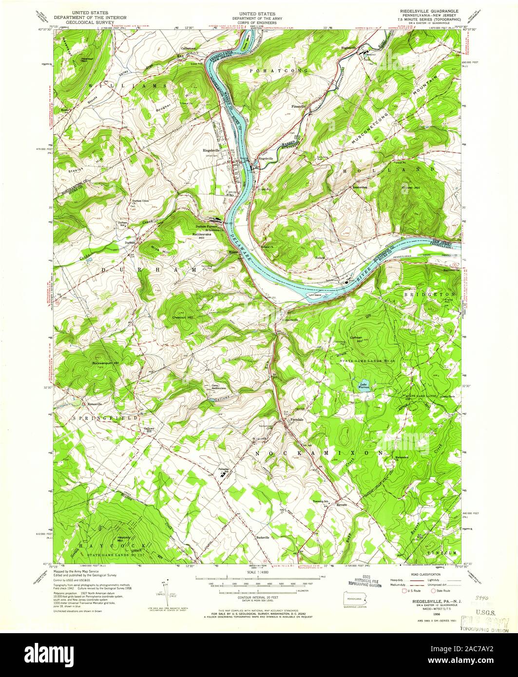 Riegelsville hi-res stock photography and images - Alamy